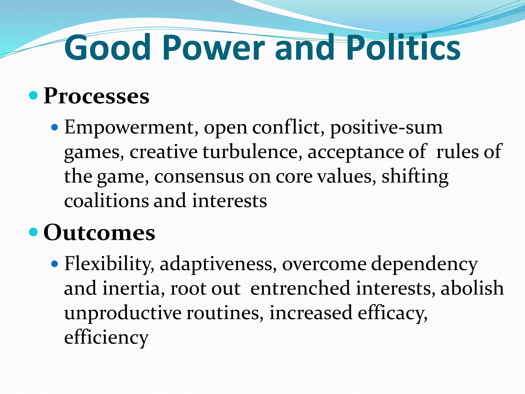 Power & Politics - Sources of Individual Power, Sources of Functional ...