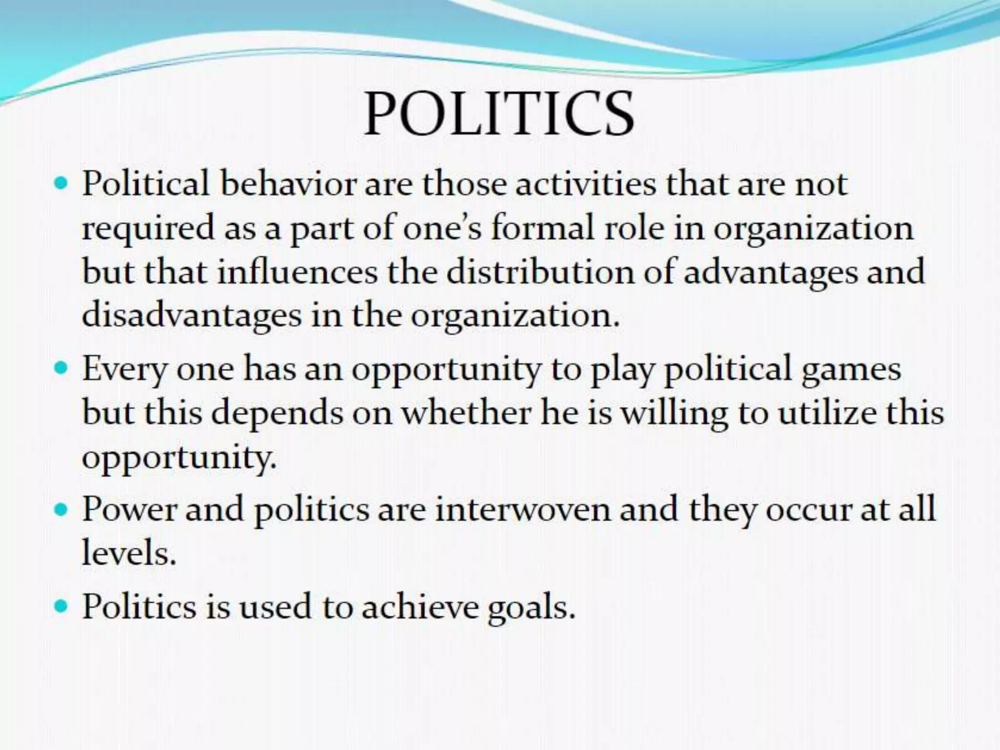 POWER AND POLITICS.ppt
