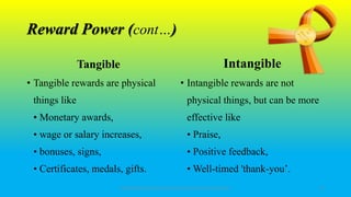 Power and politics OB | PPTX