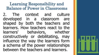 POWER AND RESPONSIBILITY IN CLASSROOMS.pptx