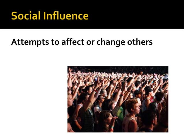 Power and social influence, chapter 8 | PPTX