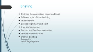 Power and trust | PPT