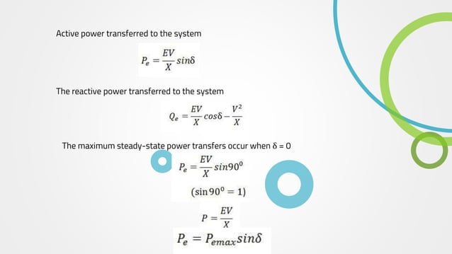 Power angle curve calclation | PPTX | Technology & Computing