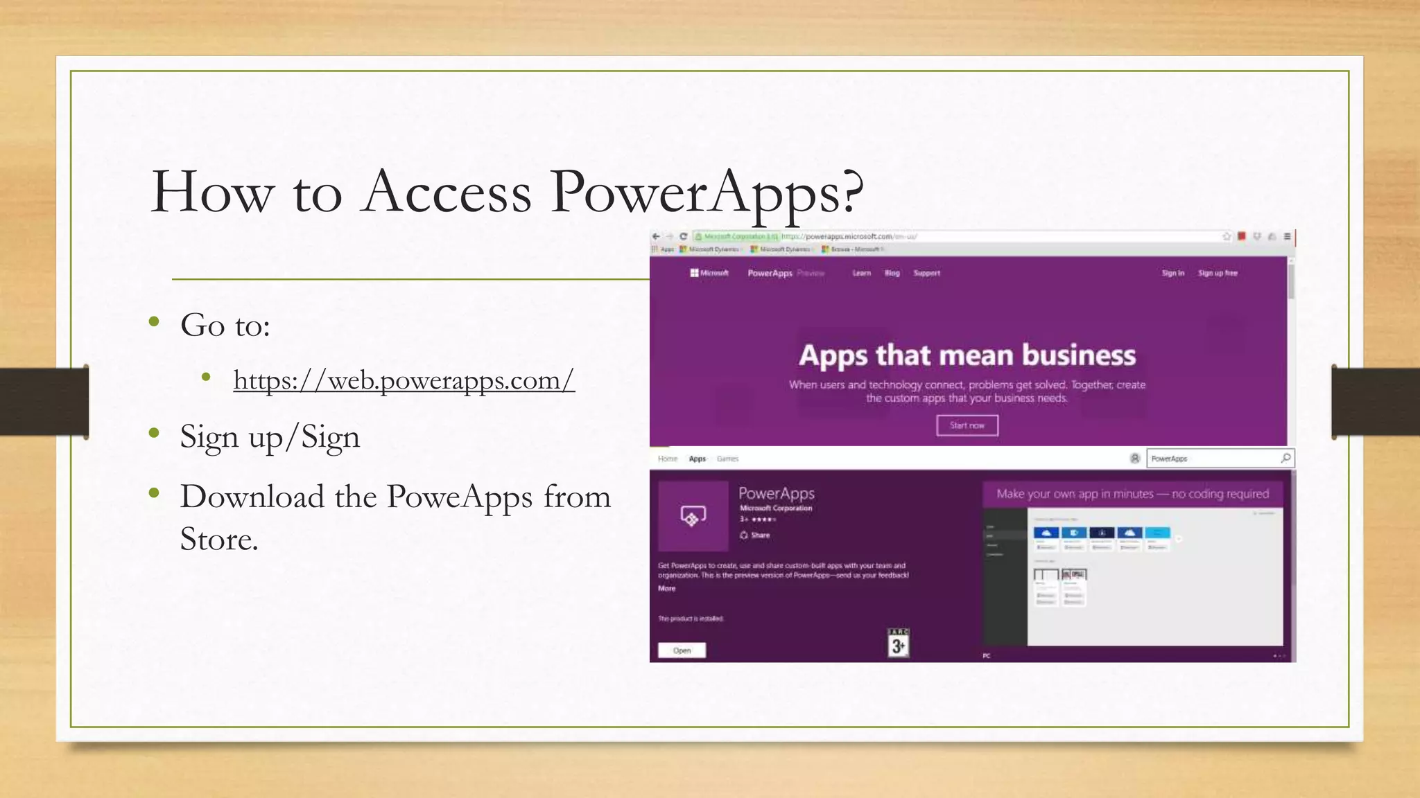 Microsoft PowerApps | PPTX