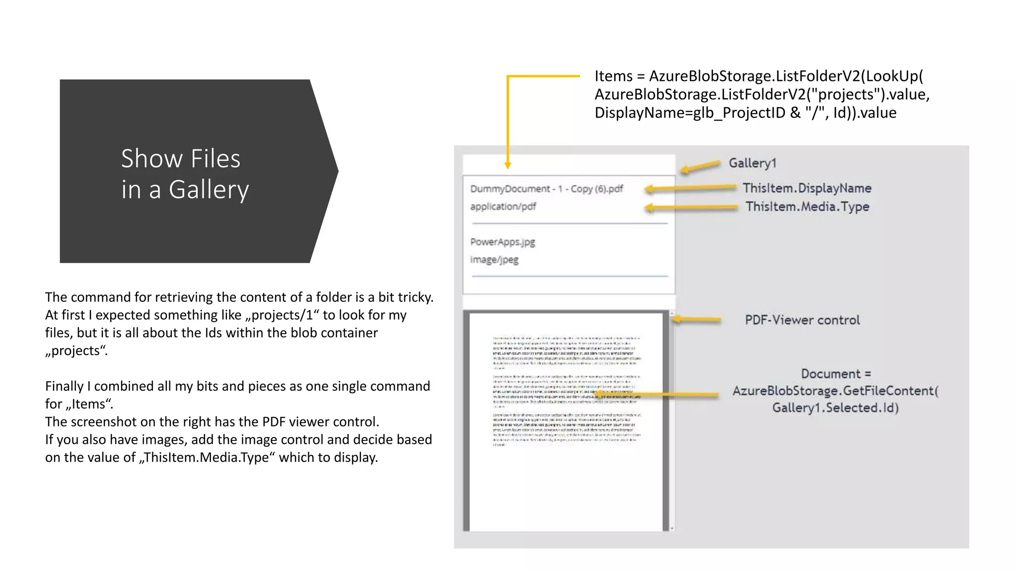 Powerapps And Azure Sql Server Blob Storage Ppt