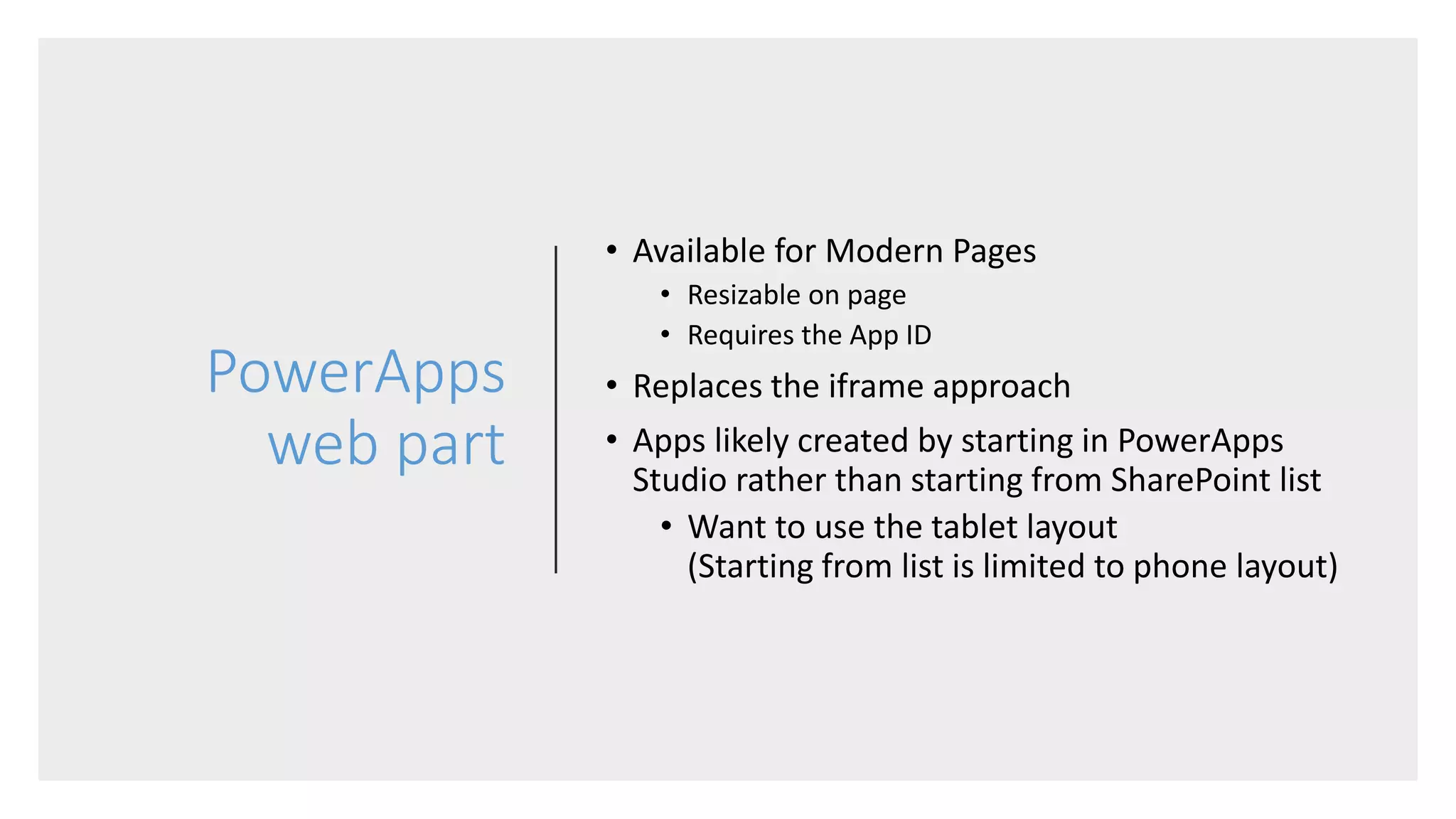 PowerApps: A New Approach to the Traditional SharePoint List View | PPTX