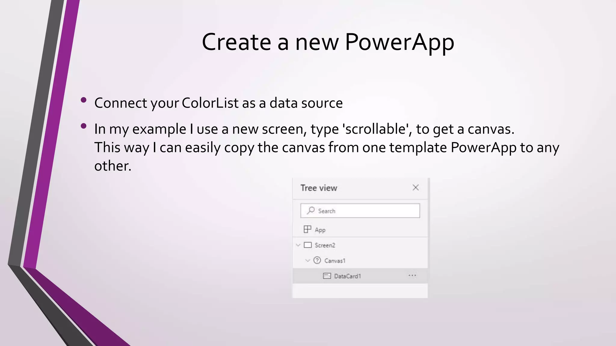 PowerApps - Using your own Colour Set | PPTX