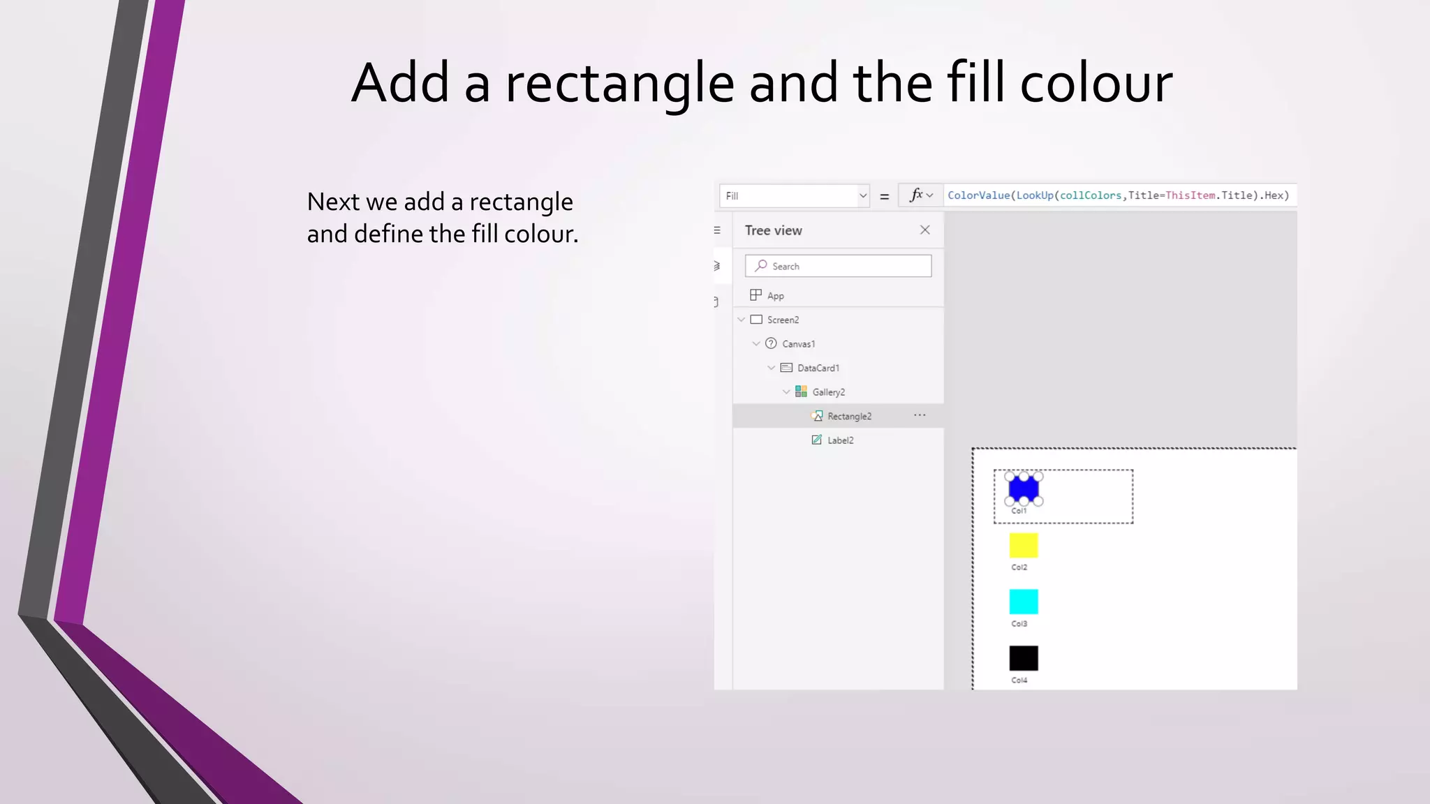 PowerApps - Using your own Colour Set | PPTX