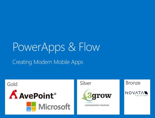 Introduction to PowerApps and Flow | PPTX