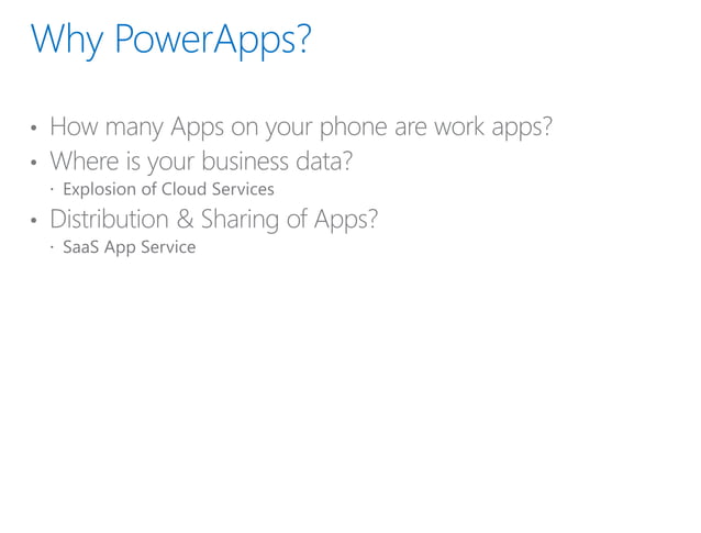 Introduction to PowerApps and Flow | PPTX