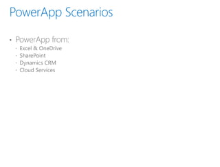 Introduction to PowerApps and Flow | PPTX