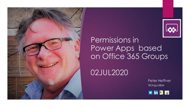 Power Apps and Office365 Groups | PPT