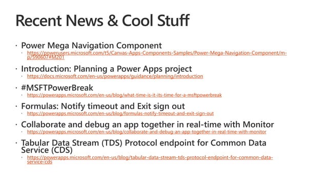 Power Apps community call-June 2020 | PPT