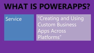 Introduction to Microsoft Flow & PowerApps | PPT