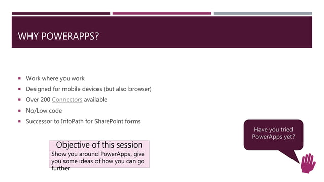 SPS Stockholm: PowerApps Jumpstart | PPT