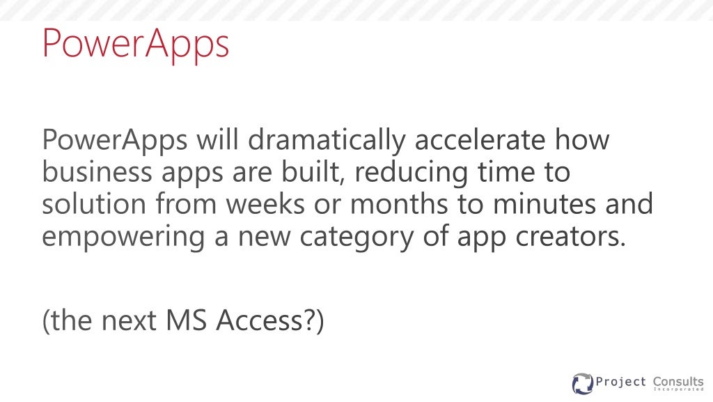 Power apps presentation