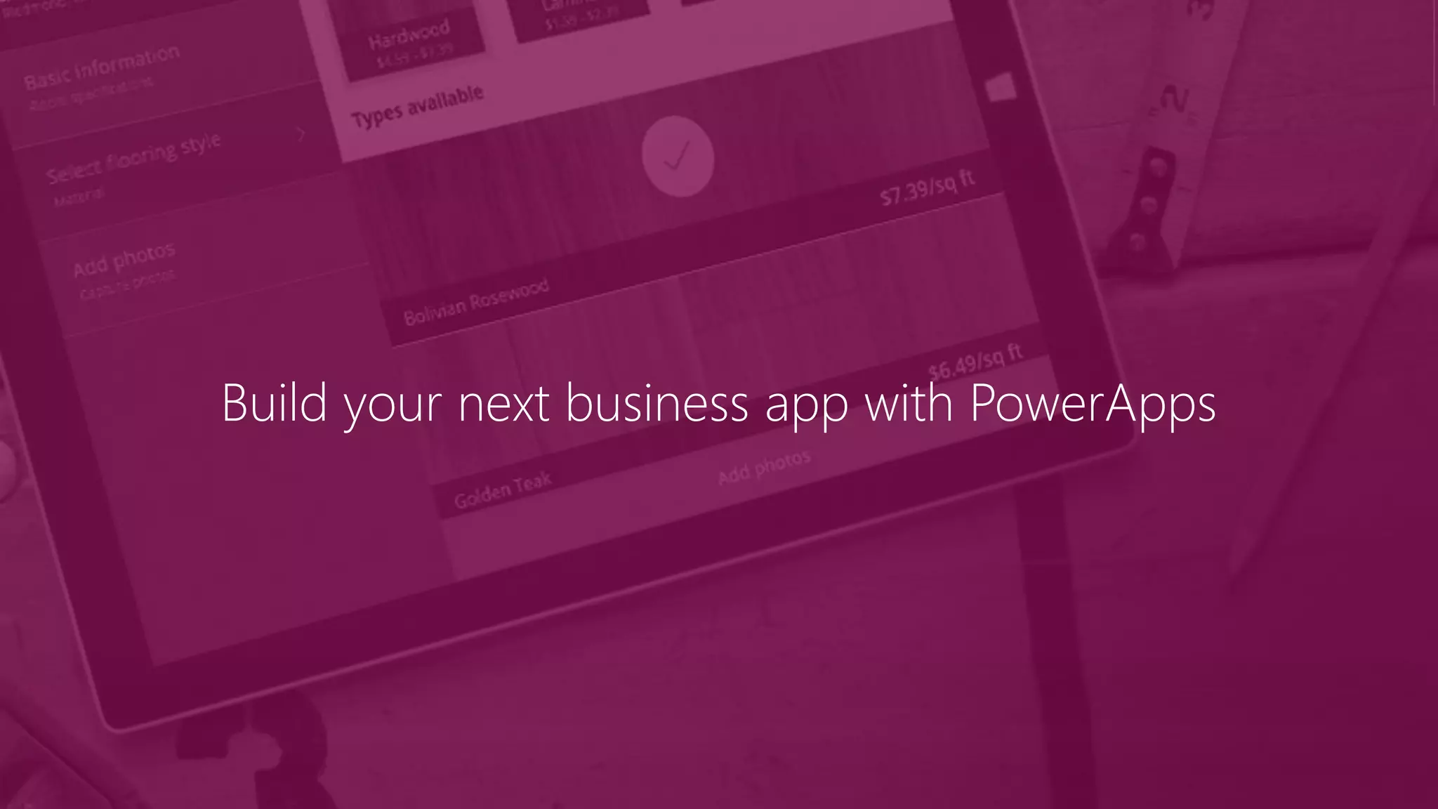Microsoft PowerApps Let’s change the way we build business apps | PPT
