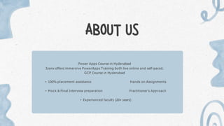 Power Apps Training in Hyderabad tealangan | PPT