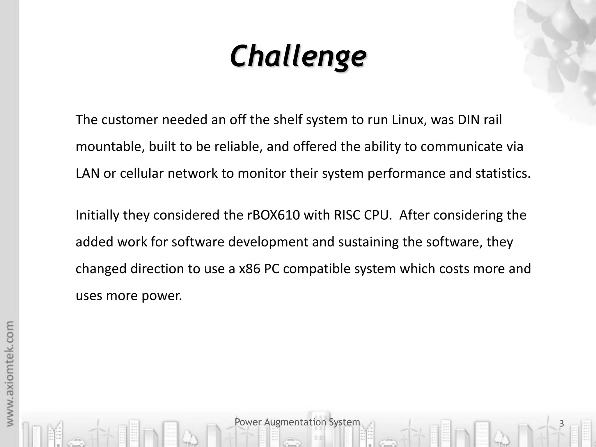 Power augmentation system (ico300) | PPT