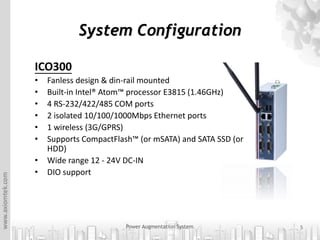 Power augmentation system (ico300) | PPT