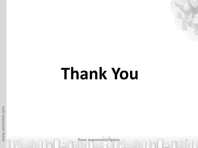 Power augmentation system (ico300) | PPT