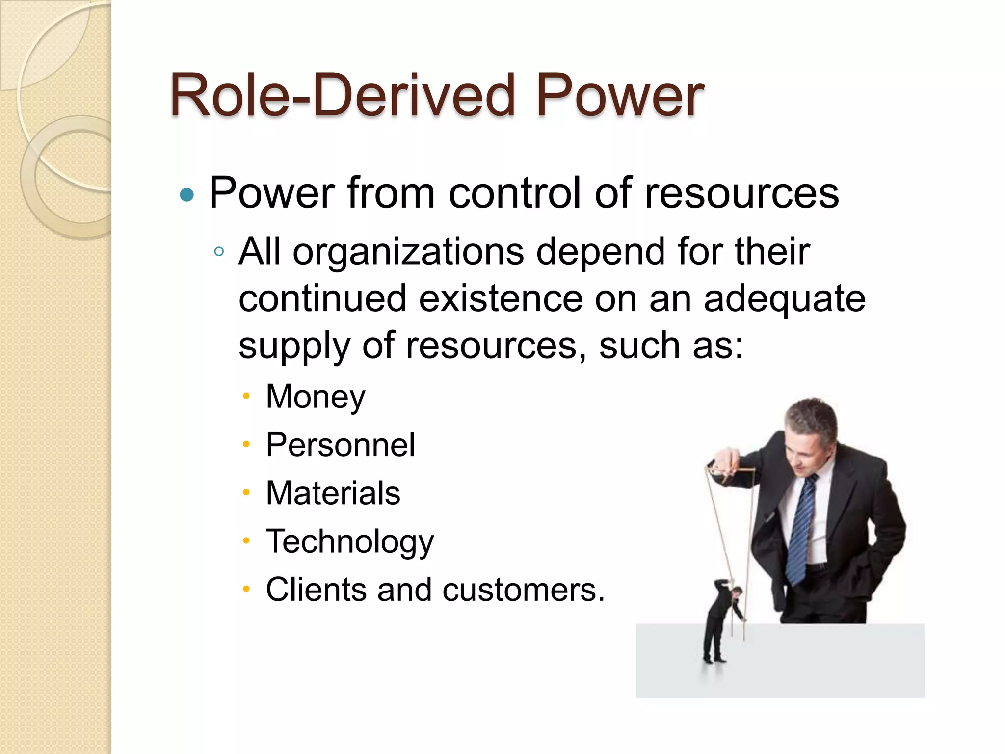 Power, authority and influence | PPTX