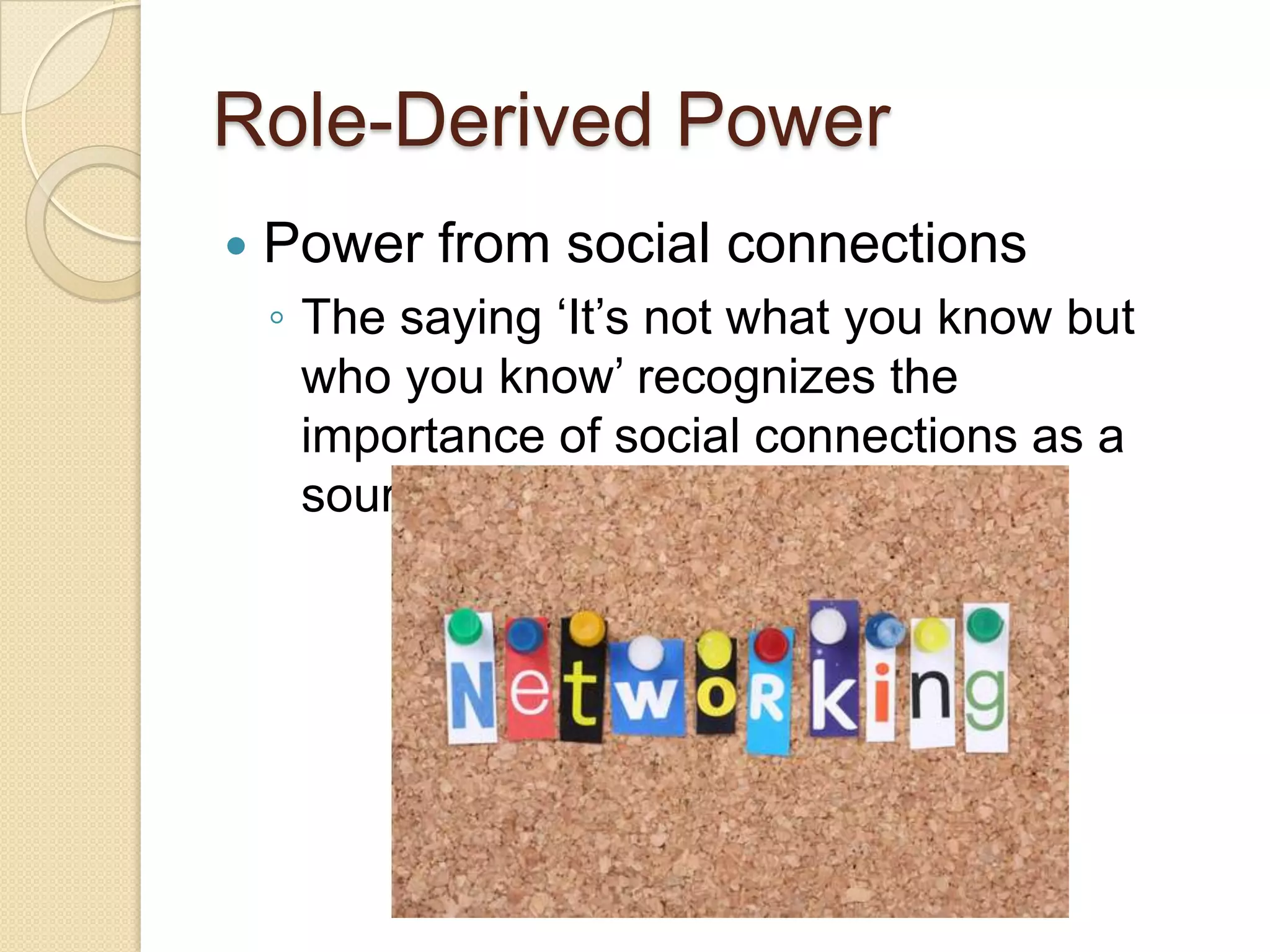 Power, authority and influence | PPTX