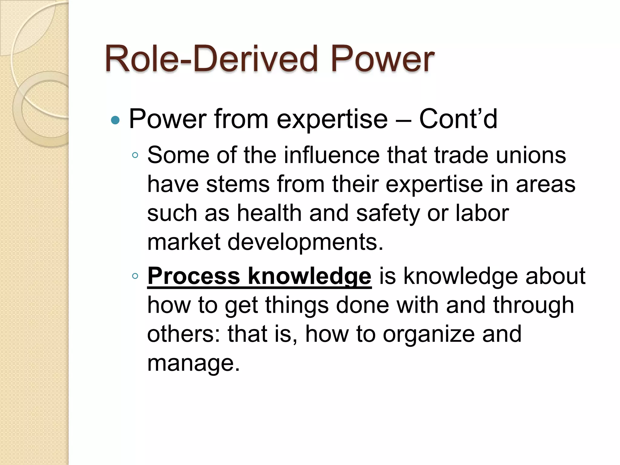 Power, authority and influence | PPTX