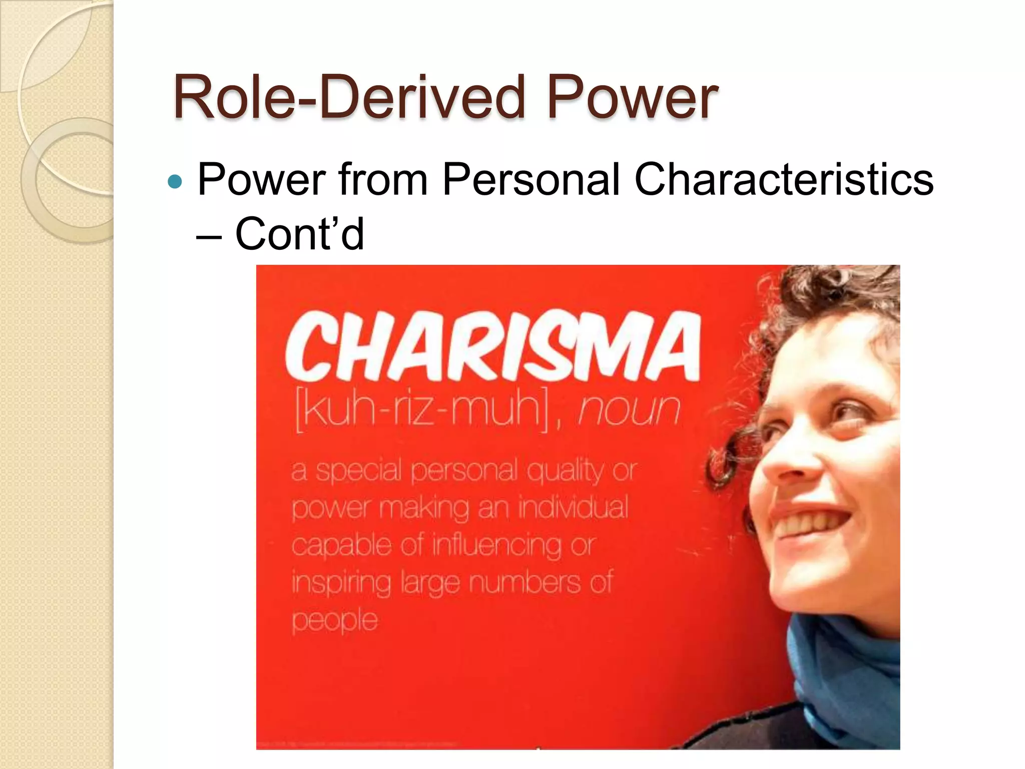 Power, authority and influence | PPTX