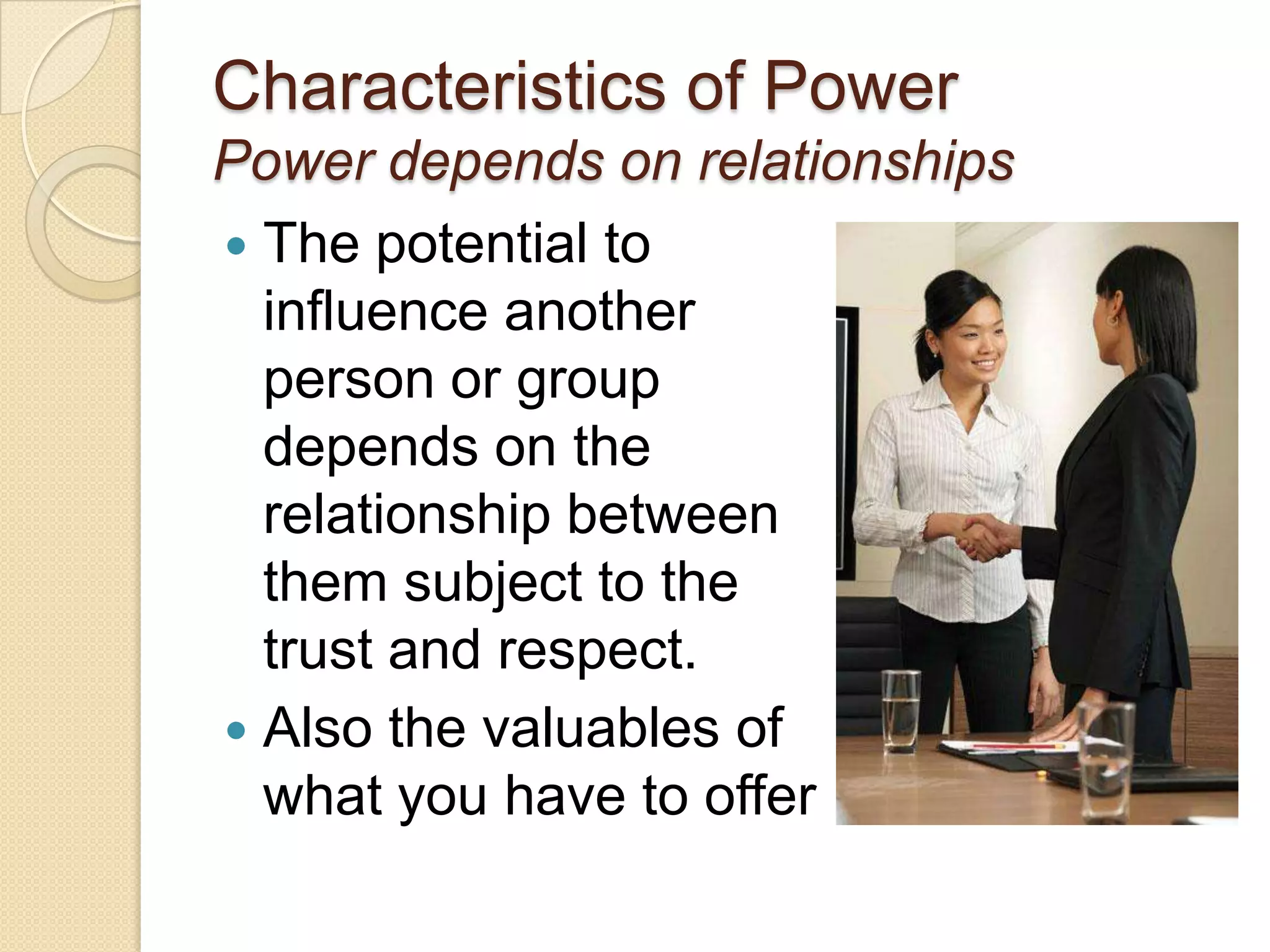 Power, authority and influence | PPTX