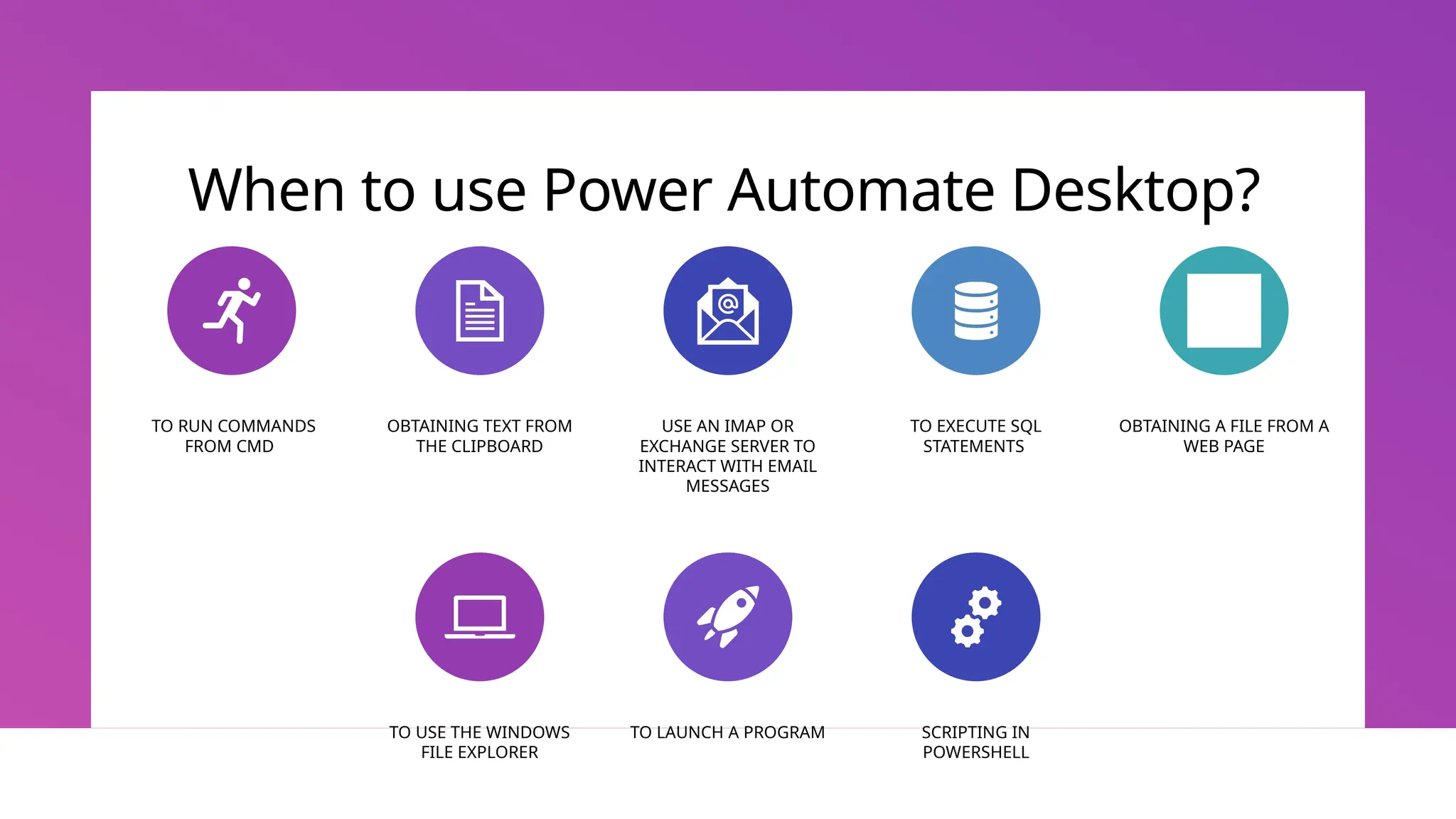This is introduction to Power Automate Desktop Tool from Microsoft | PPTX