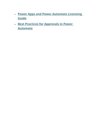 Streamlining Business Approvals with Power Automate's New Templates | DOCX