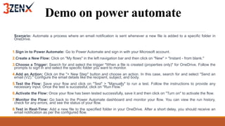 Power Automate training education in Hyderabad | PPTX