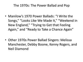 What is a Power Ballad? | PPT