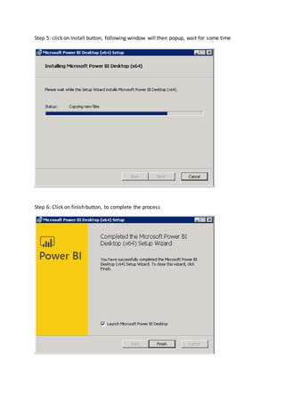 Power bi Installation | DOCX