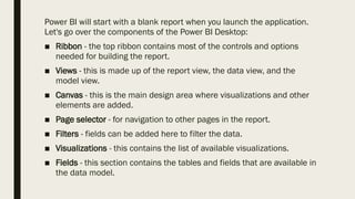Power Business Intelligence ST2 Power BI Options | PPTX