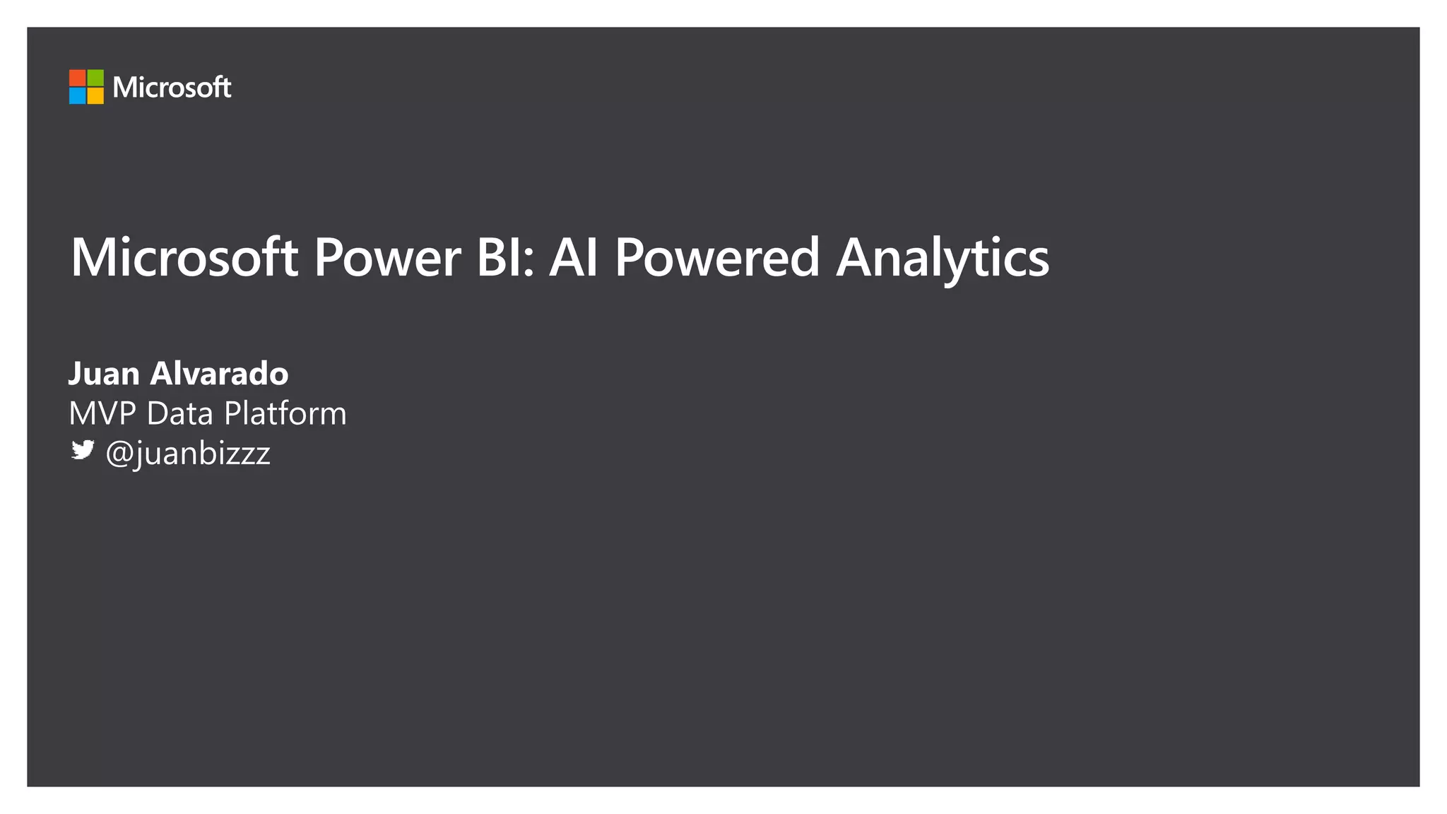 Microsoft Power BI: AI Powered Analytics | PPTX
