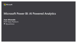 Microsoft Power BI: AI Powered Analytics | PPTX