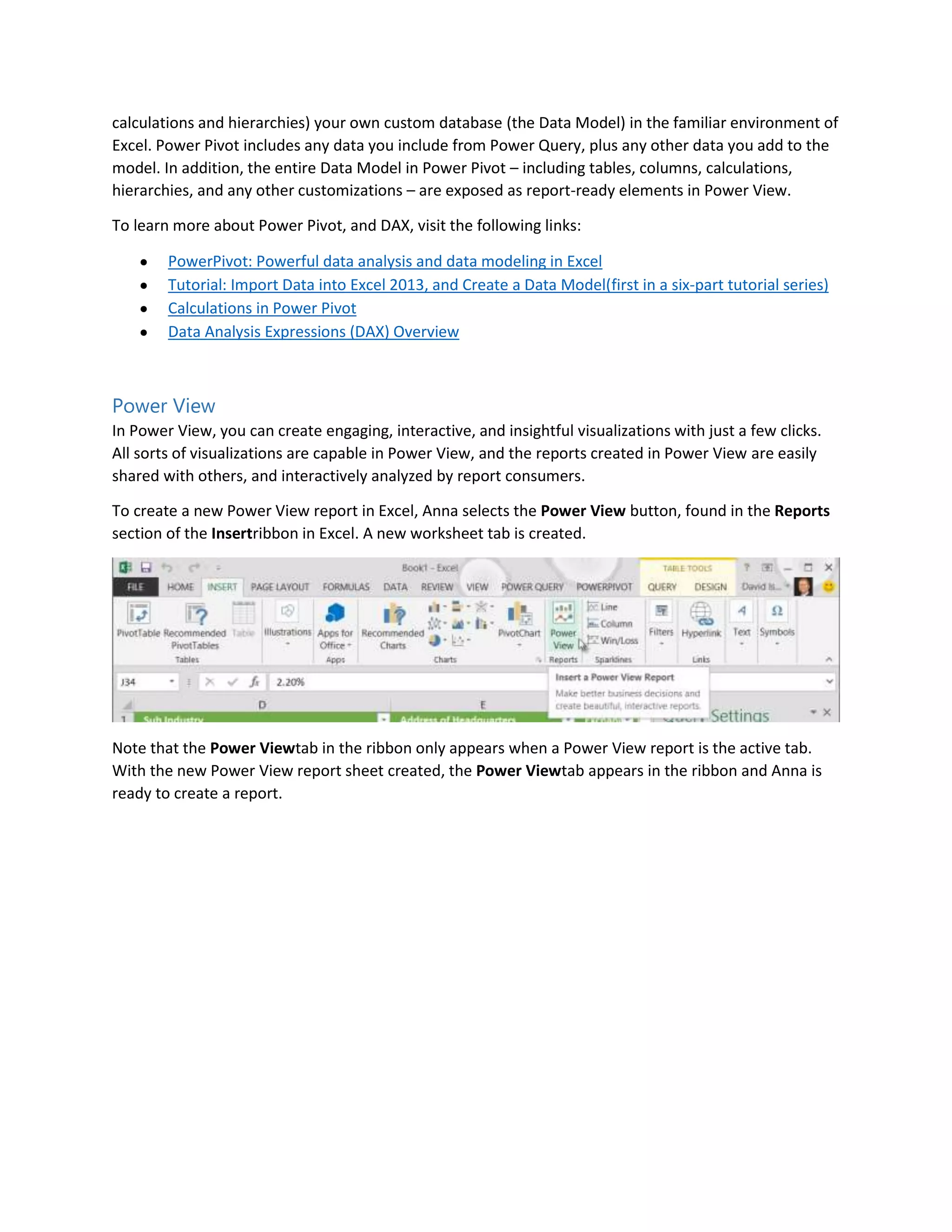 Power BI - Business Intelligence Getting Started Guide - PREVIEW | PDF