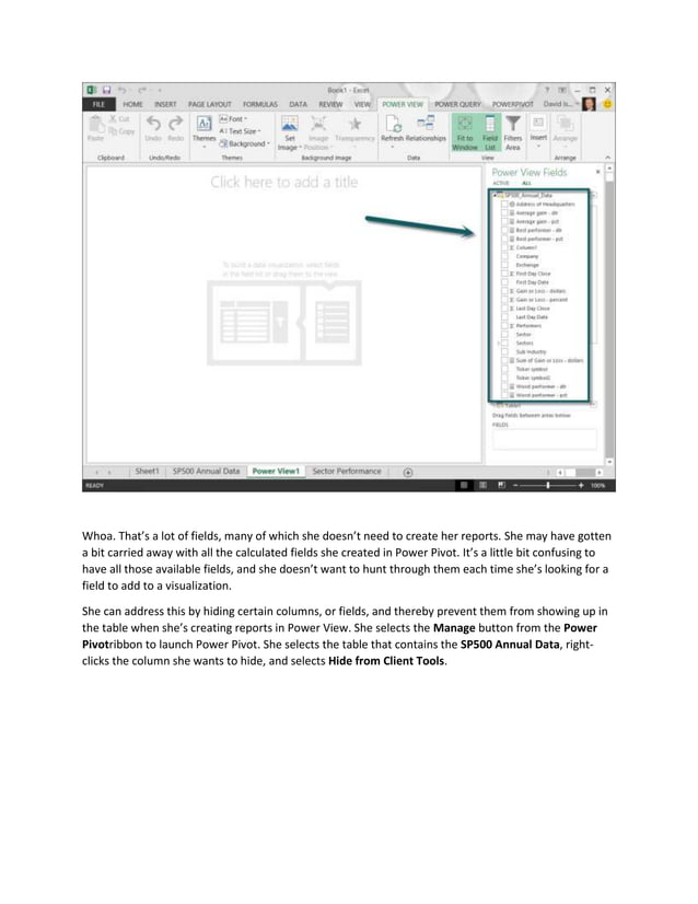 Power BI - Business Intelligence Getting Started Guide - PREVIEW | PDF