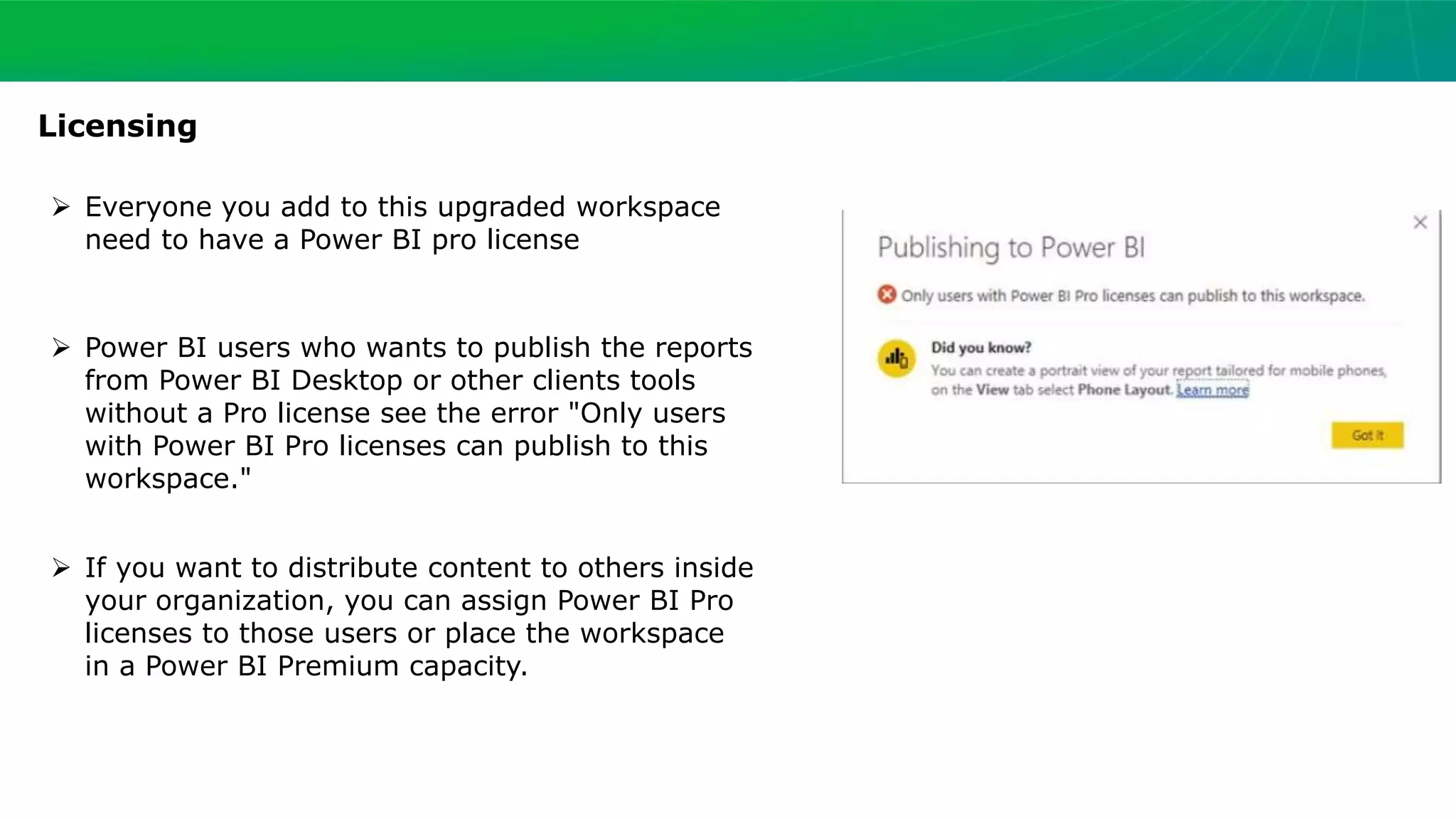 Power BI new workspace experience in power bi | PPTX