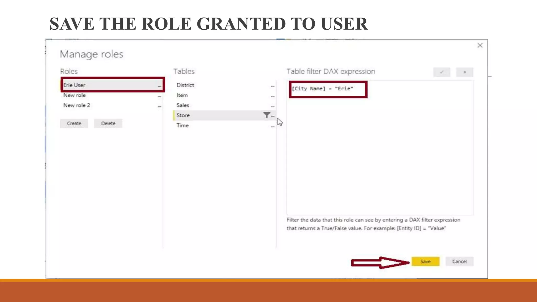 Power BI Row Level Security | PPT