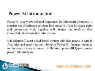 Power bi (1)Power BI Online Training Hyderabad | power bi online ...
