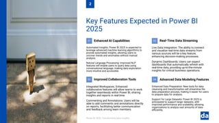 Microsoft Power BI 2025 - Exploring Key Features, Enhancements, and ...