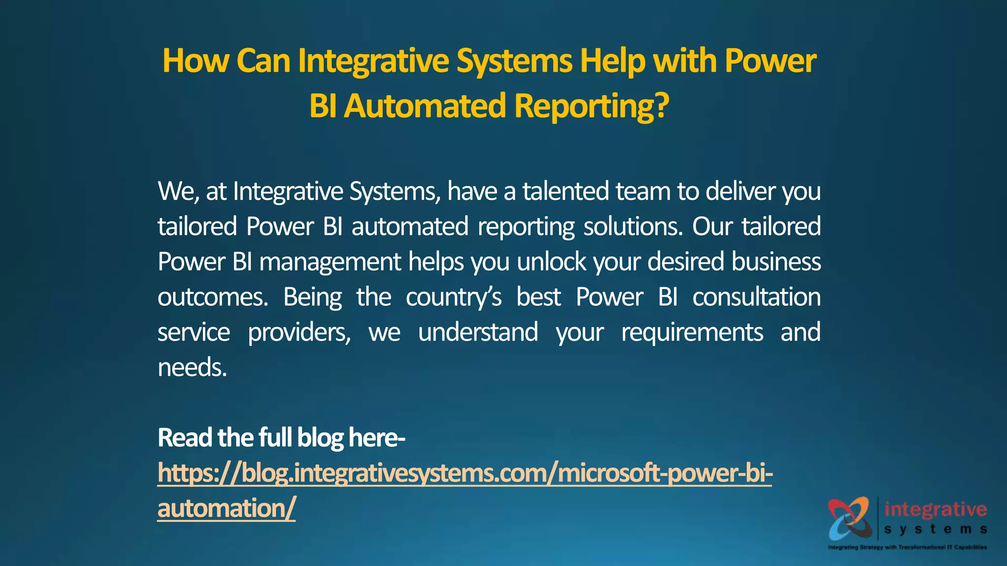 Power BI Automation for Push of a Button Data Intelligence.pptx
