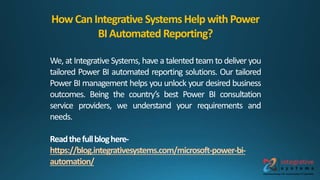 Power BI Automation for Push of a Button Data Intelligence.pptx