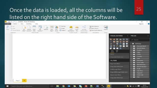 Power Bi Basics | PPTX | Databases | Computer Software and Applications