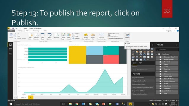 Power Bi Basics | PPTX | Databases | Computer Software and Applications