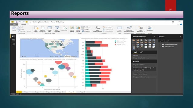 Power Bi Basics | PPTX | Databases | Computer Software and Applications
