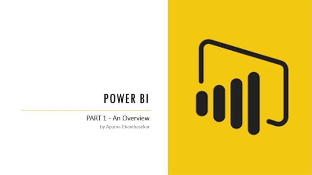 Power BI basics part 1(overview)